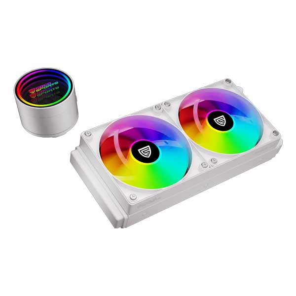 Buy Coconut FREEZE 240 ARGB 240mm AIO Liquid CPU Cooler (White) at Best ...