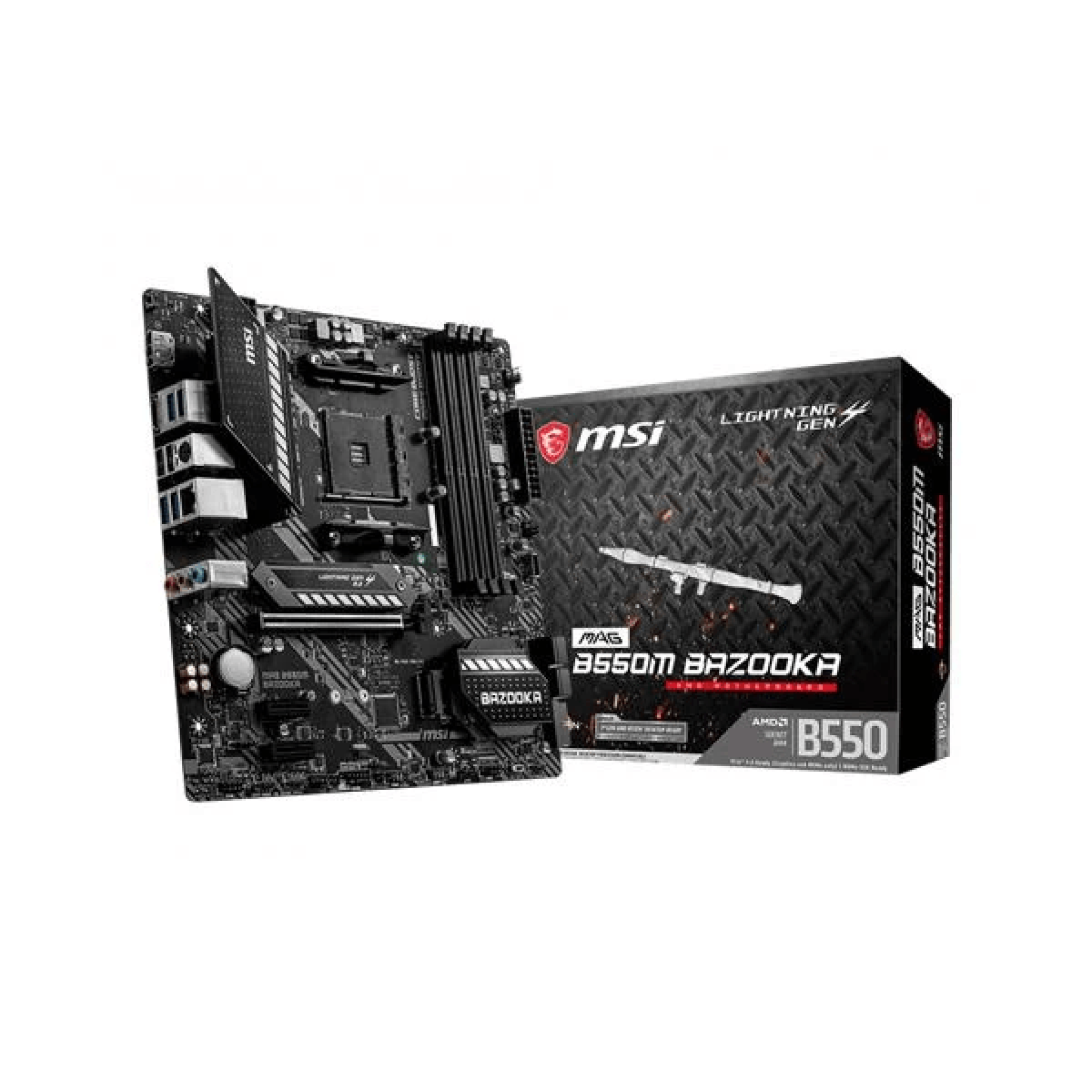 Buy Msi MAG B550M Bazooka Motherboard - Computech Store