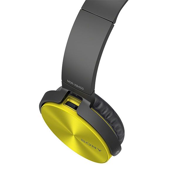 Buy Sony MDR-XB450 Wired On Ear Headphone Yellow - Computech Store
