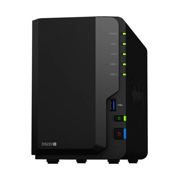 Buy Synology DiskStation DS220+ 2-Bay NAS Enclosure Black - Computech Store