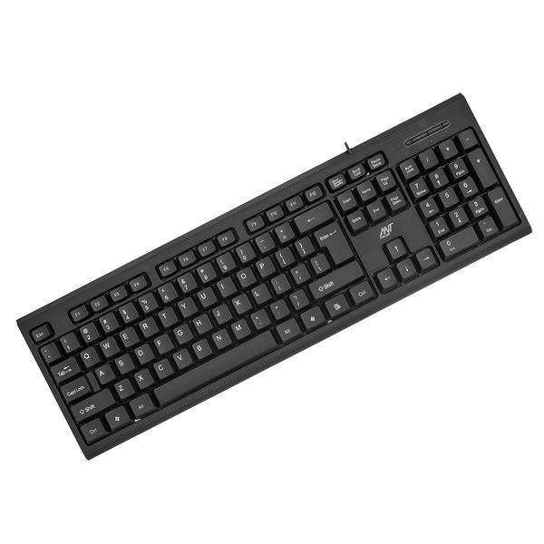 Buy Ant Value Fkbri01 Wired Usb Multi-Device Keyboard (Black ...