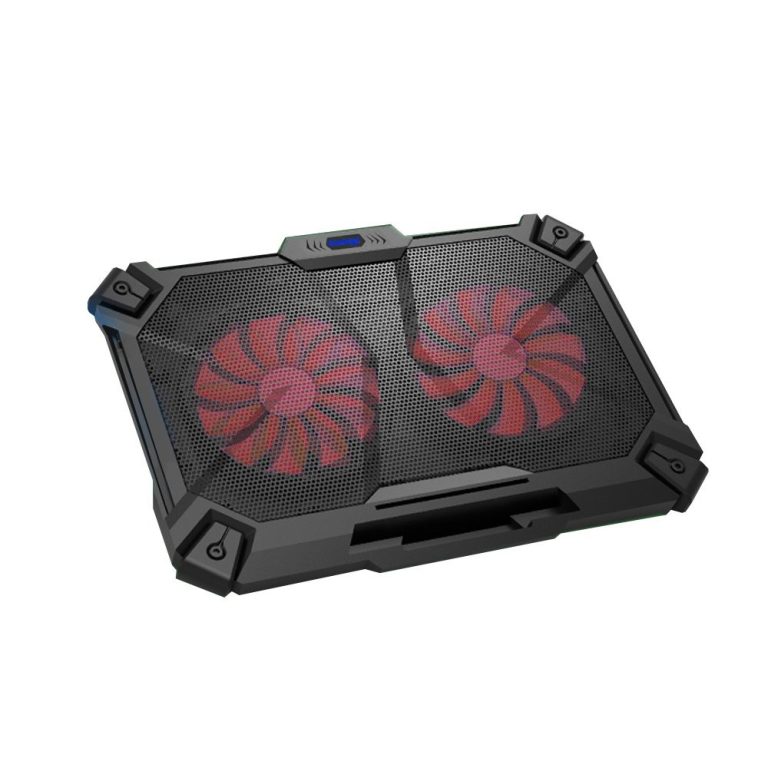 Buy Cosmic Byte Comet Laptop Cooling Pad, Dual 140 mm Fans with Two USB ...
