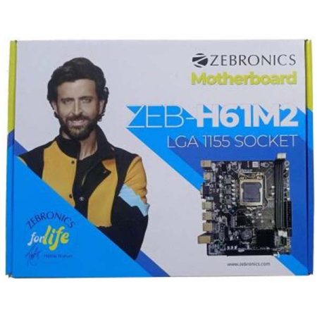 Buy ZEBRONICS ZEB-H61M2 with PCIE M.2 / NVMe Slot (LGA 1155 Socket ...