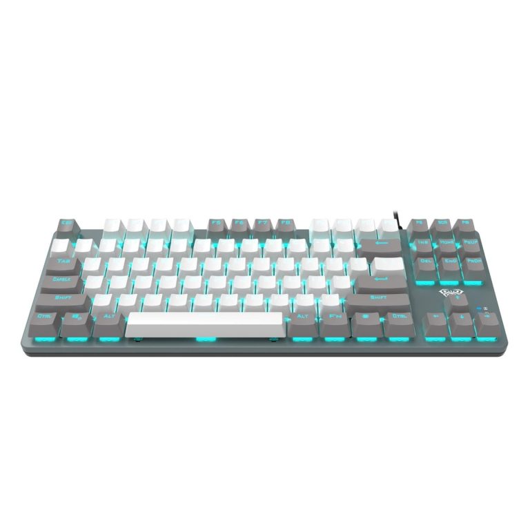 Buy AULA F3287 Wired TKL Rainbow Mechanical Gaming Keyboard (White ...