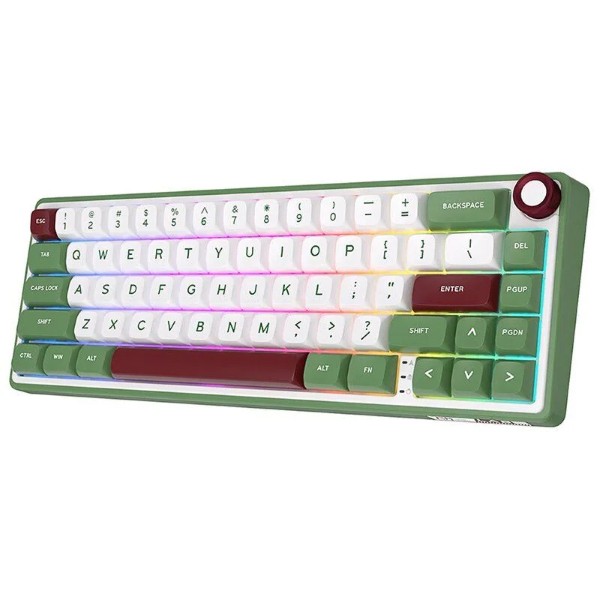 Buy RK ROYAL KLUDGE R65 Green Sand Wired Gaming Keyboard Blue Switch ...