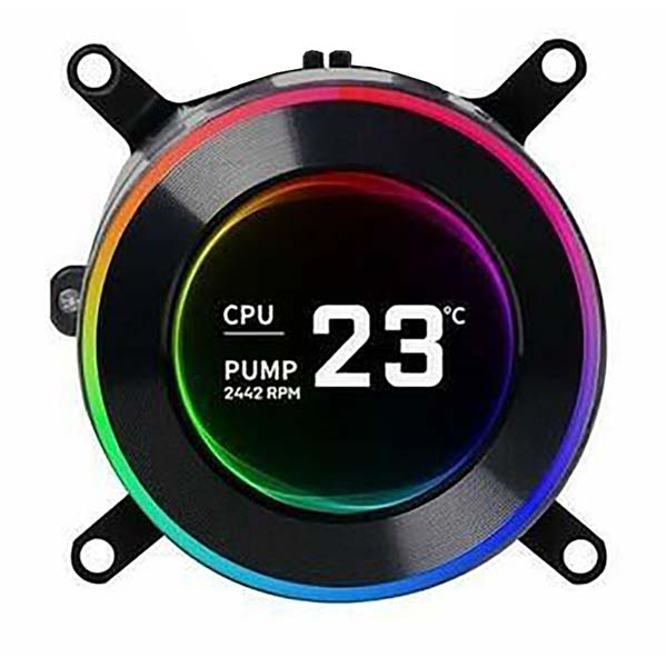 Buy Lian Li Hydroshift II LCD-C 360N Fanless CPU Liquid Cooler (Black ...