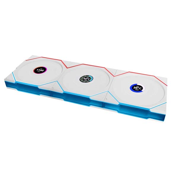 Buy Lian Li UNI Fan TL LCD 120 Wireless Triple Pack Infinity Mirror ...