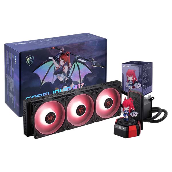 Buy MSI CORELIQUID A17 MLG EDITION AIO Liquid Cooler (Black ...